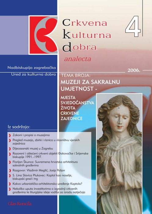 Zagrebačka Katedrala - Crkvena kulturna dobra 4 (2006.)